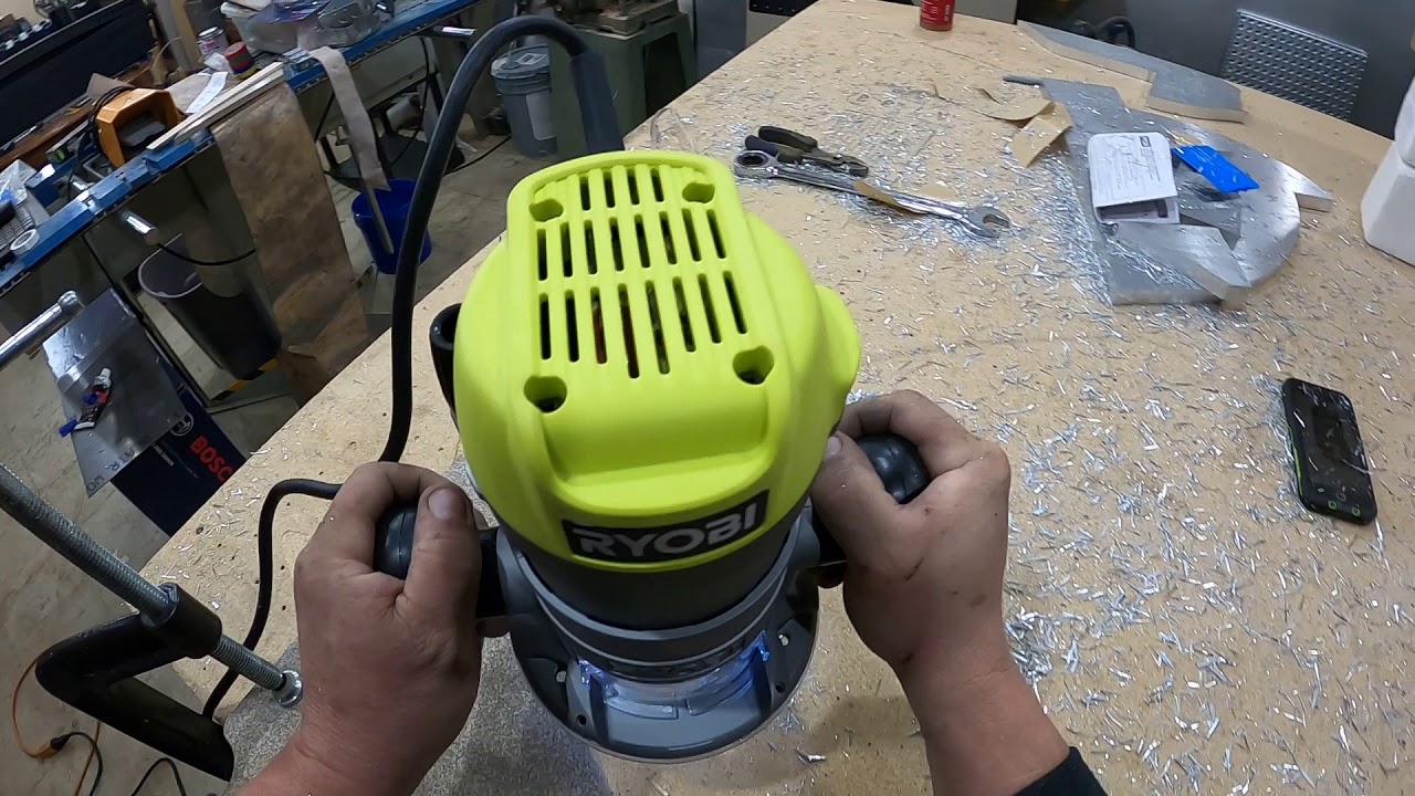 CNC Router Making the Gantry Side Plates - YouTube