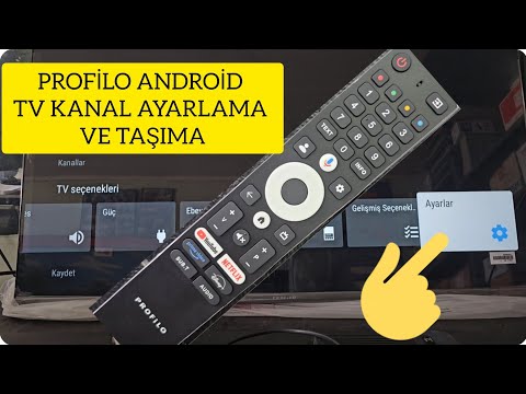 Profilo 43PA515ESG Kanal Ayarlama & Taşıma Channel Setting & Transport