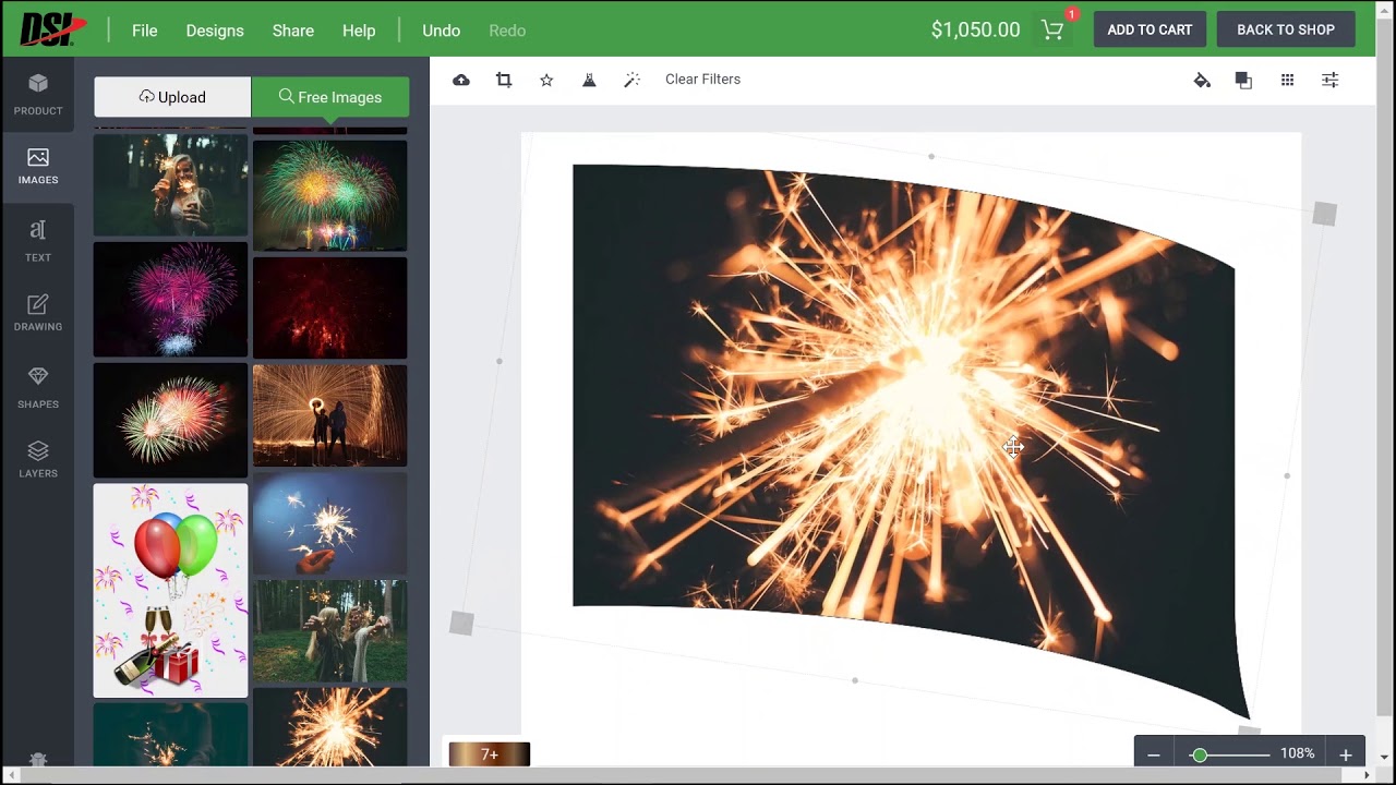 DSI Design Studio Tutorial: Selecting and Sizing Images - YouTube
