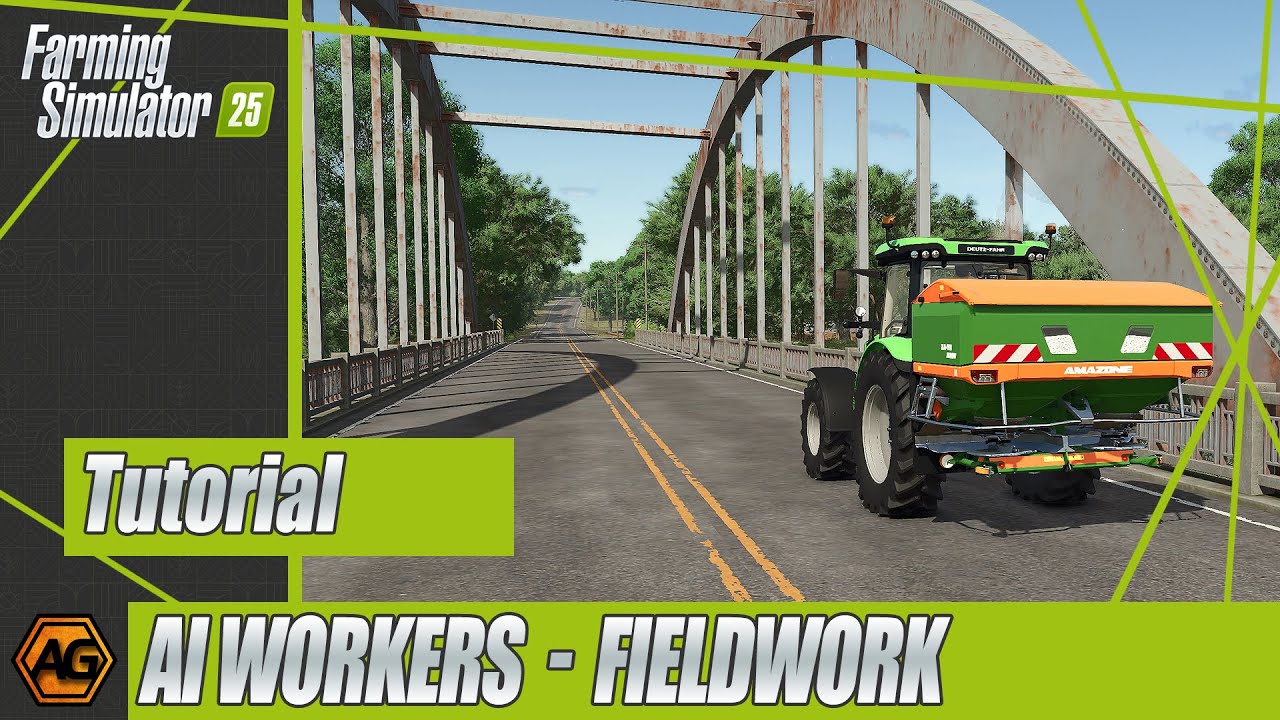 AI Workers can drive to a field and start work automatically! - Farming ...