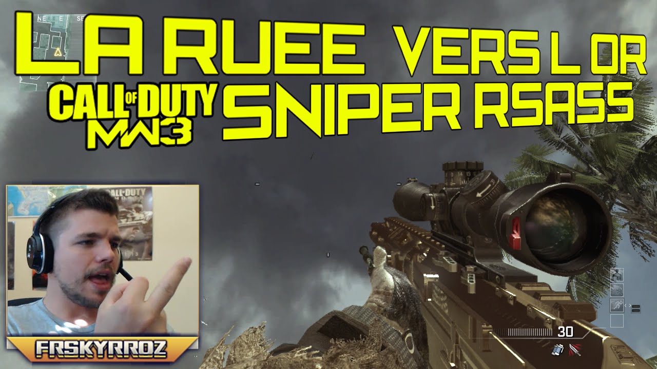MW3 : RSASS | La ruée vers l'or #9 Sniper Gameplay - YouTube