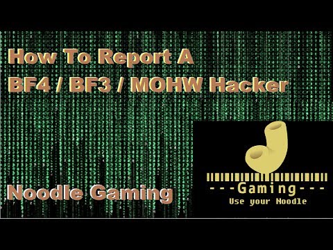 How to report a Battlefield 4 cheater on Battlelog, also works with BF3 ...