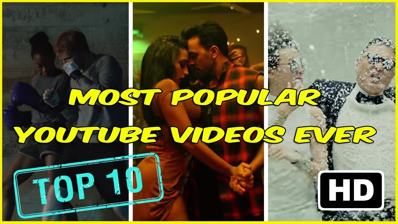 Best Youtube Videos of All Time [2018] | Top 10 Most Viewed Youtube ...