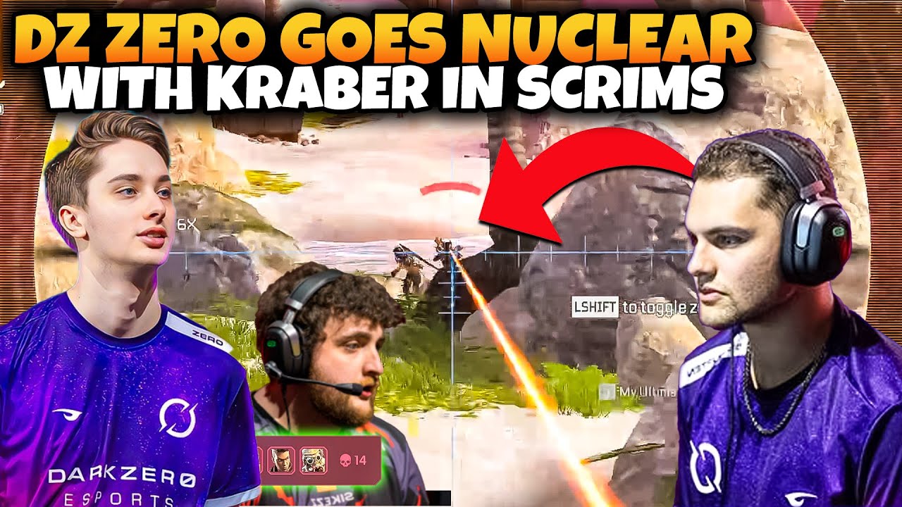 When DZ Zer0 Goes Nuclear With Kraber against MST & N8V boys in ALGS ...