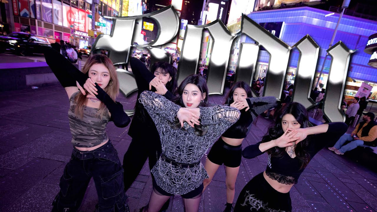 [4K] [KPOP IN PUBLIC NYC | TIME SQUARE] Meovv - “Body” | Dance Cover by Echo Dance Crew - YouTube