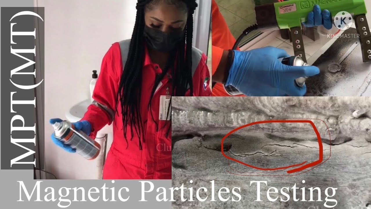 Magnetic Particles Testing (MPT) Practice - YouTube
