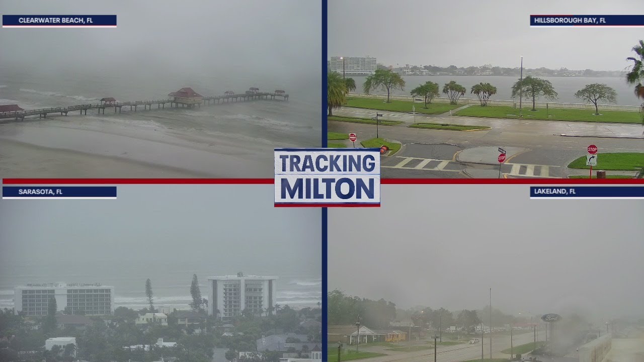 Tracking Hurricane Milton 🎥 - YouTube