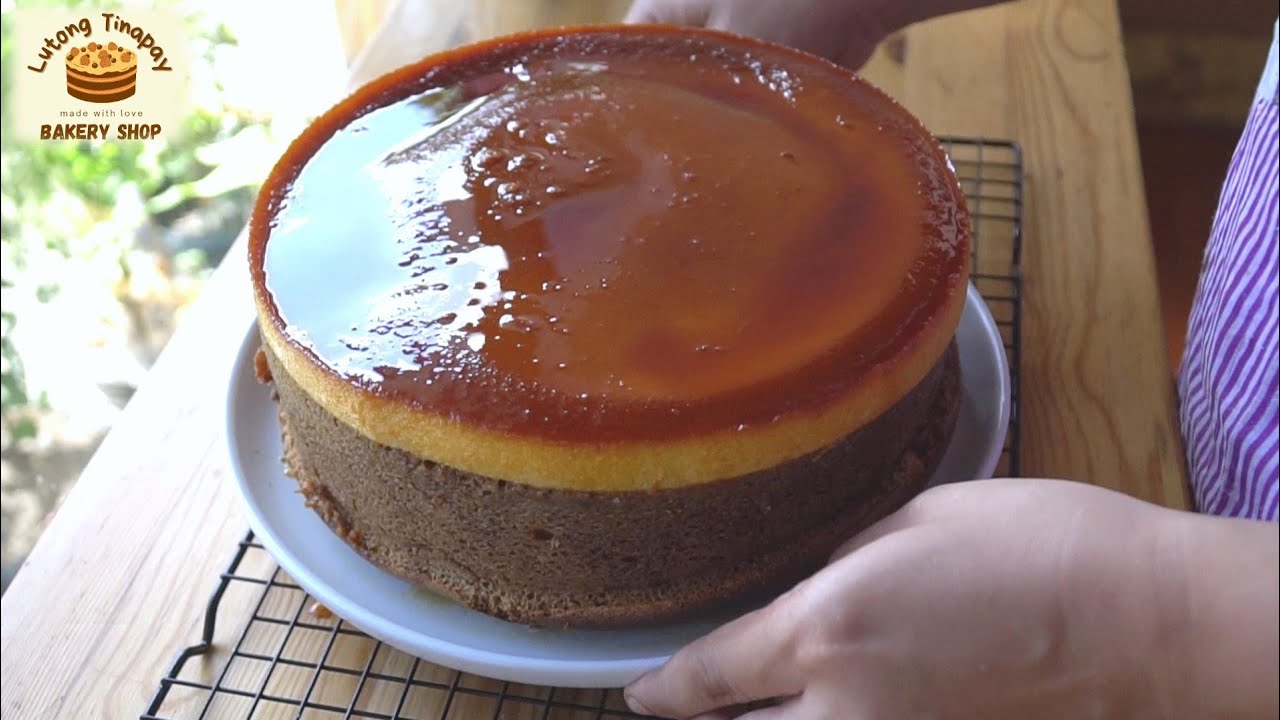 MOCHA CUSTARD CAKE RECIPE - YouTube