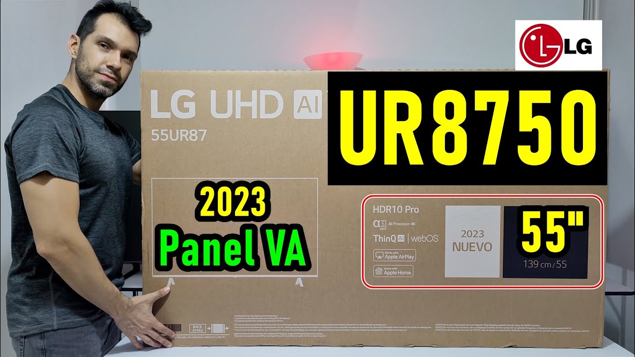 LG UR8750 Smart TV 4K Panel VA: UNBOXING Y REVIEW COMPLETA - YouTube