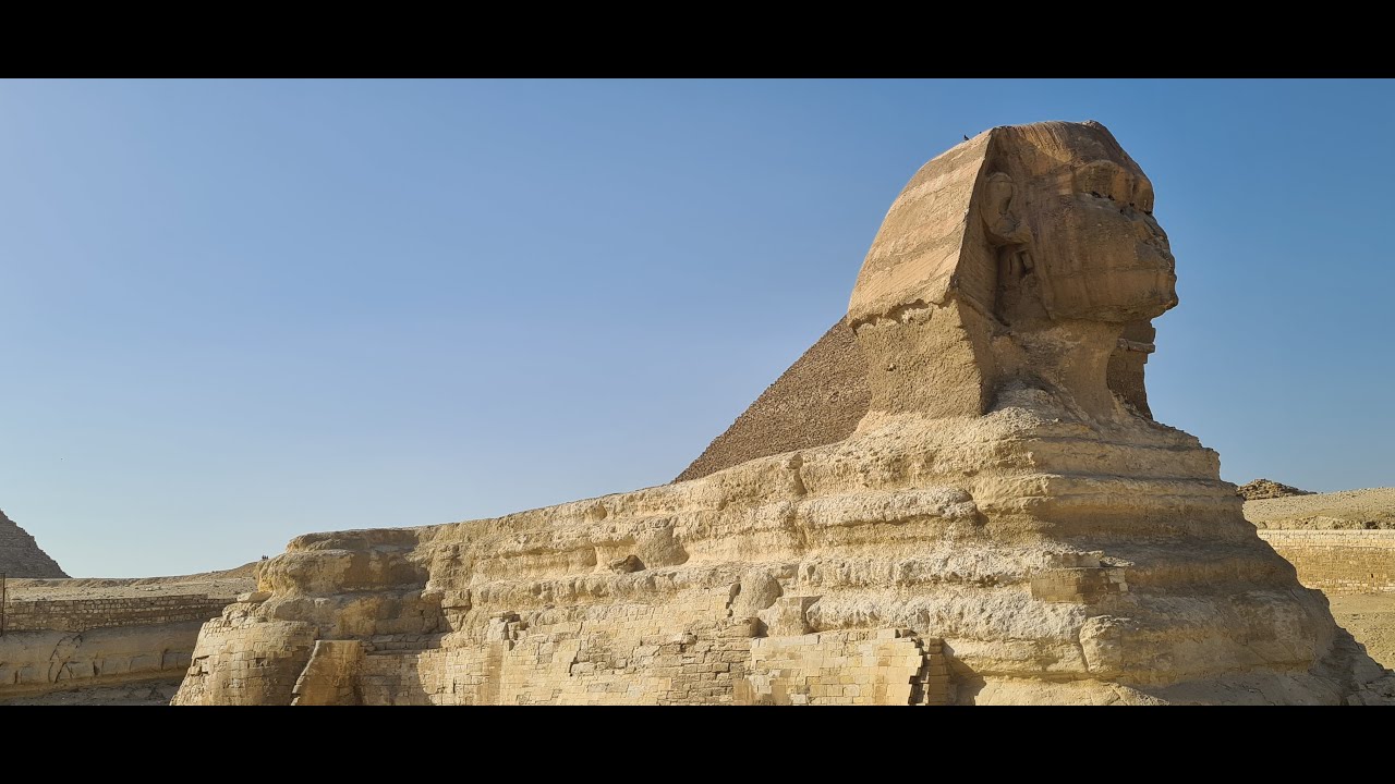 Die Große Sphinx von Gizeh in Ägypten ist die berühmteste und größte ...