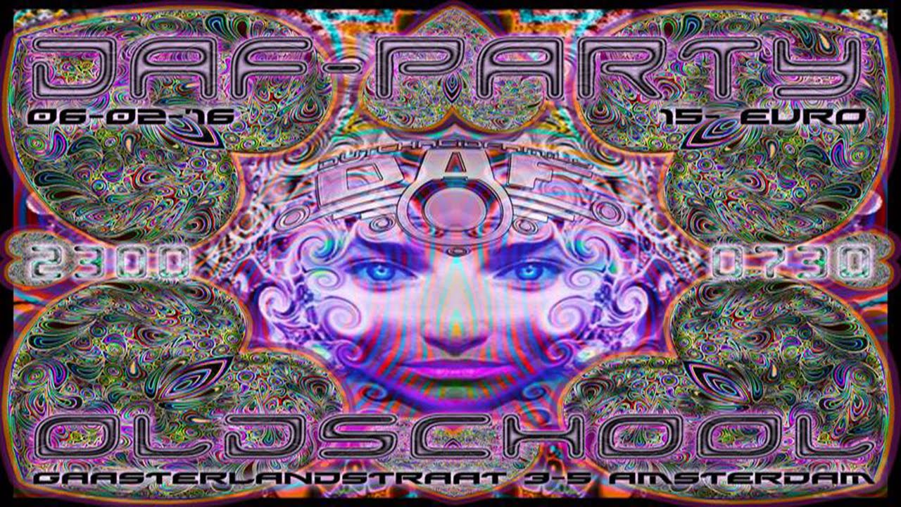 daf party, oldschool amsterdam 6-2-2016 - YouTube