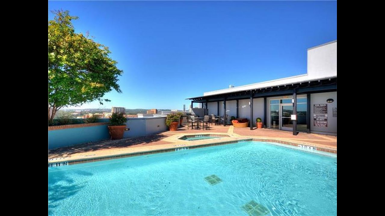 Milago Condominium For Sale Pool And Downtown Austin Views - YouTube