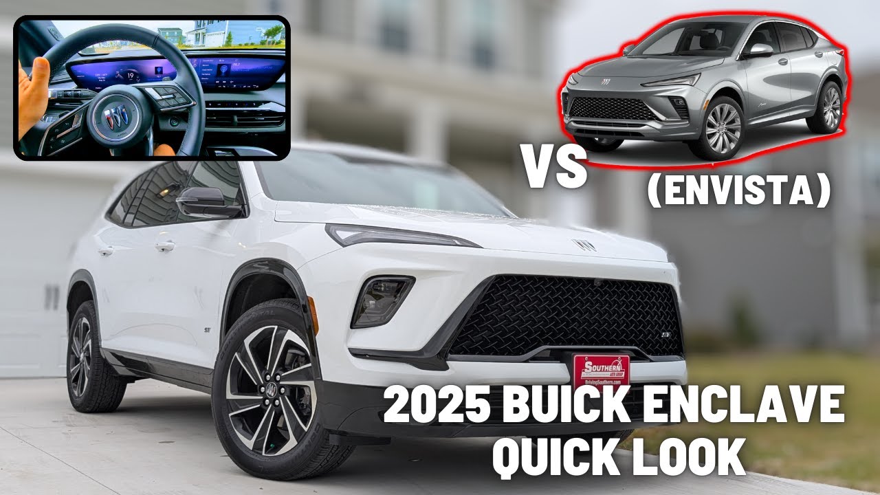 BUICK ENVISTA OWNERS PERSPECTIVE OF THE 2025 ENCLAVE | THE FEATURES ARE ...