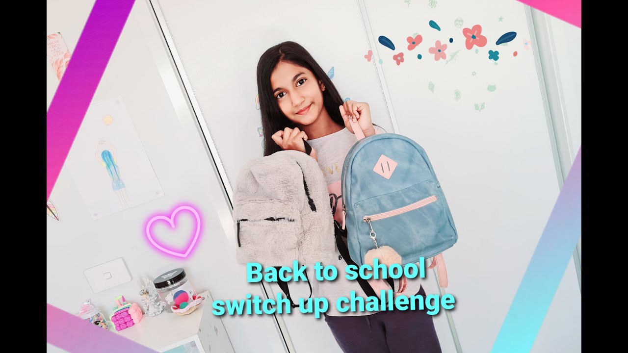 Back to school switch up challenge!! - YouTube