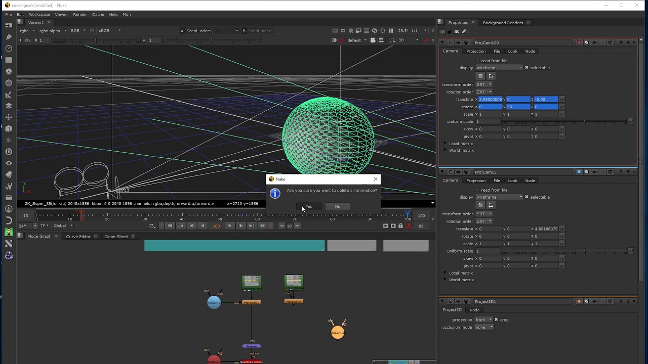 Coverage Projection Techniques using Nuke - YouTube