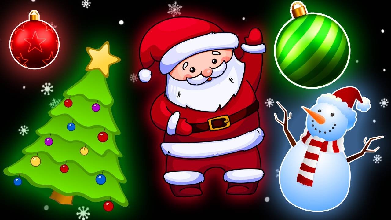 Baby Sensory - Fun Christmas Dance Medley - High Contrast Color Holiday ...