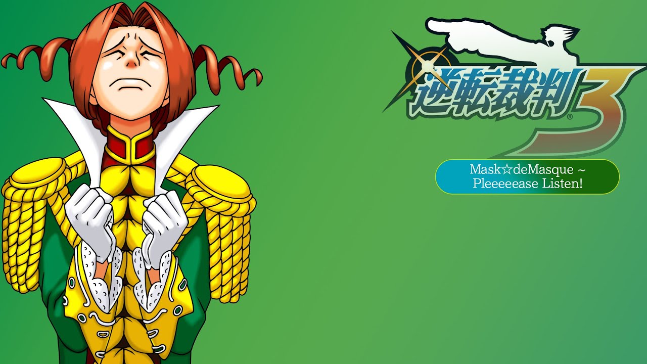Ace Attorney: Trials and Tribulations GBA Uncompressed OST - Mask ...