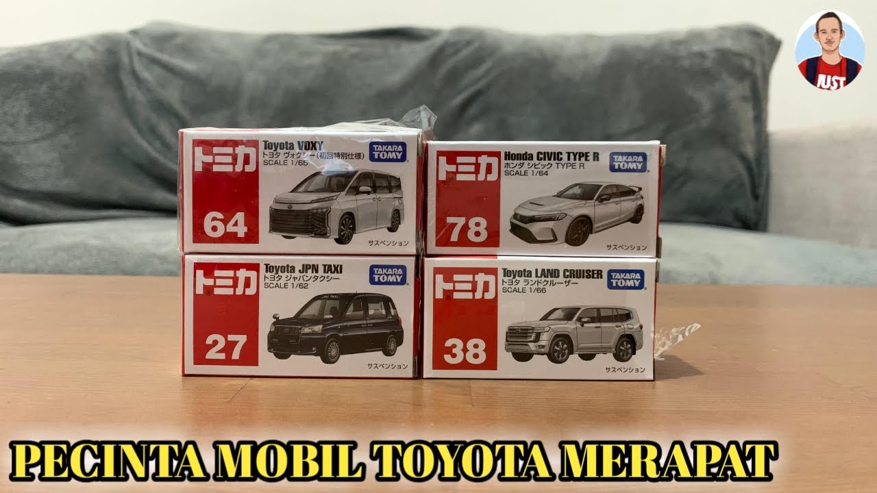Unboxing dan Review Diecast Tomica Skala 1:64 Seri Toyota - YouTube