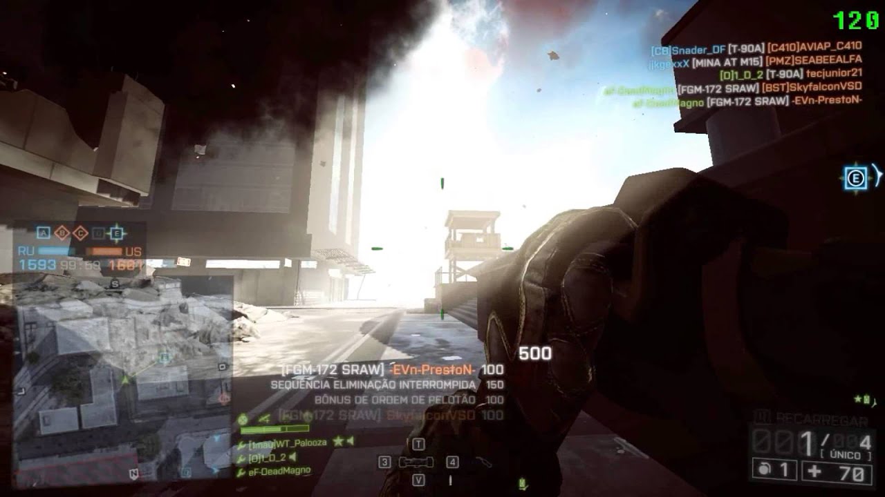 BF4 Apenas Kills #3 minuto BOOM - YouTube