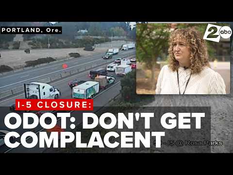 Full Interview: ODOT explains why Portland I-5 closure traffic wasn’t so bad Monday morning