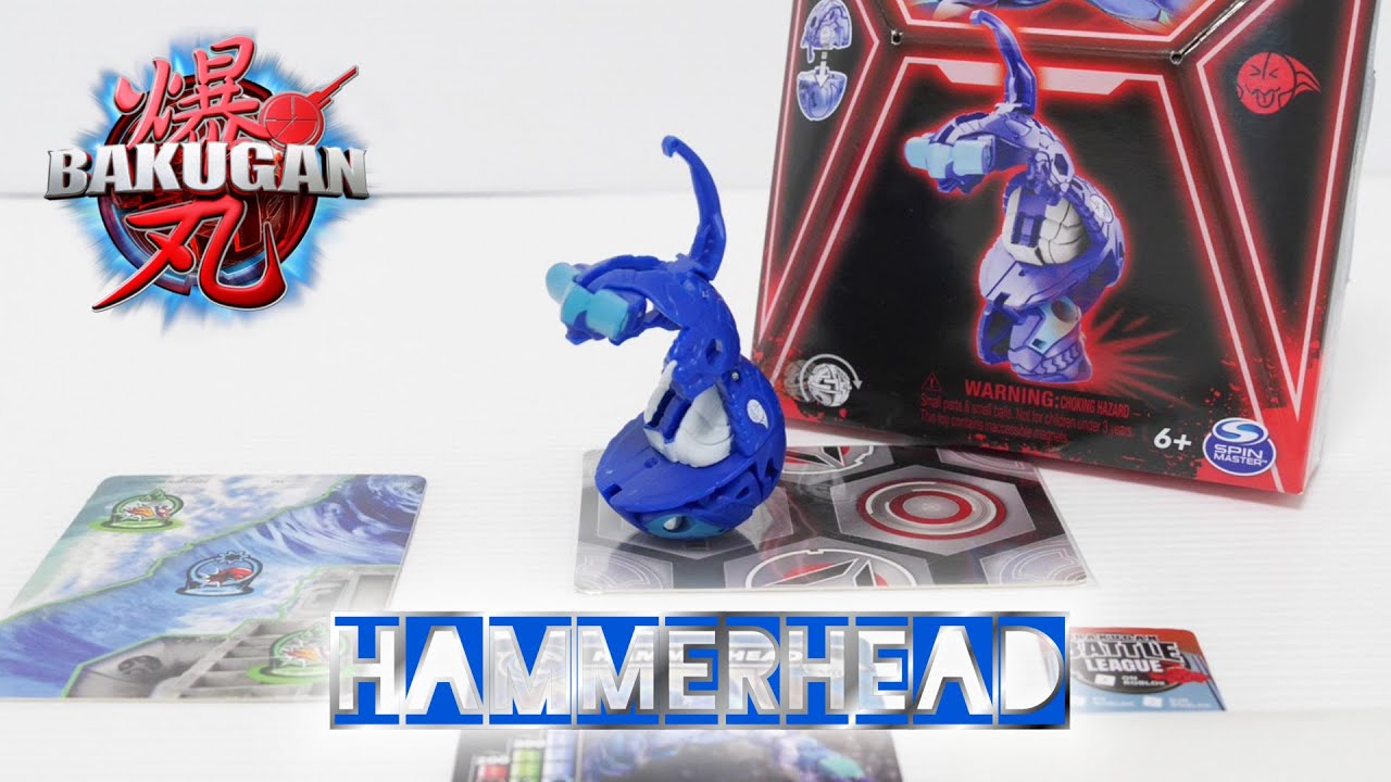 HAMMERHEAD Single Pack | Bakugan G3 | BAKUGAN UNBOX - YouTube