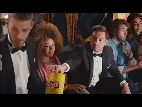 Lays new ad ft.messi and de gea