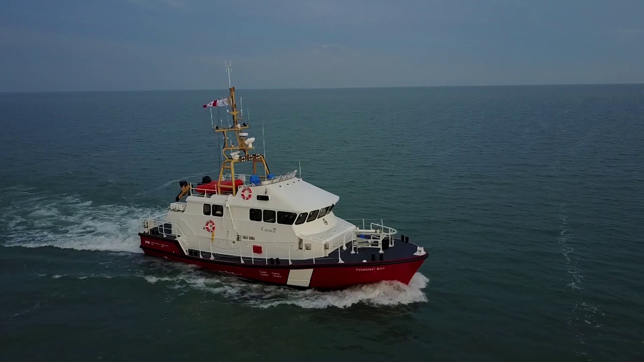 Canadian Coast Guard Vessel " Pennant Bay" - YouTube