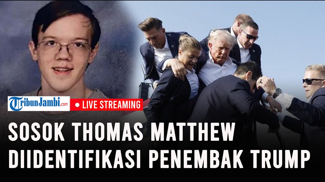 🔴Sosok Thomas Matthew Crooks yang Diidentifikasi sebagai Penembak Trump ...