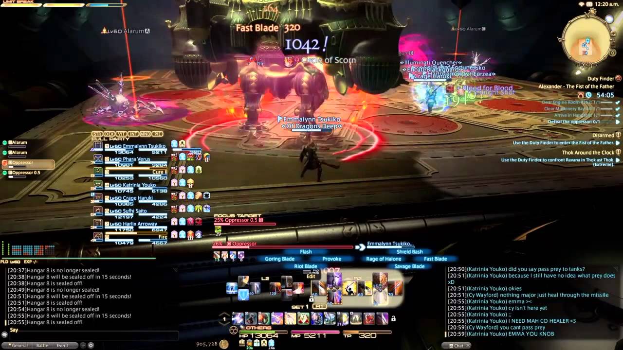 Final Fantasy XIV: A Realm Reborn - Gil Bun - Alexander - Floor 1 - YouTube