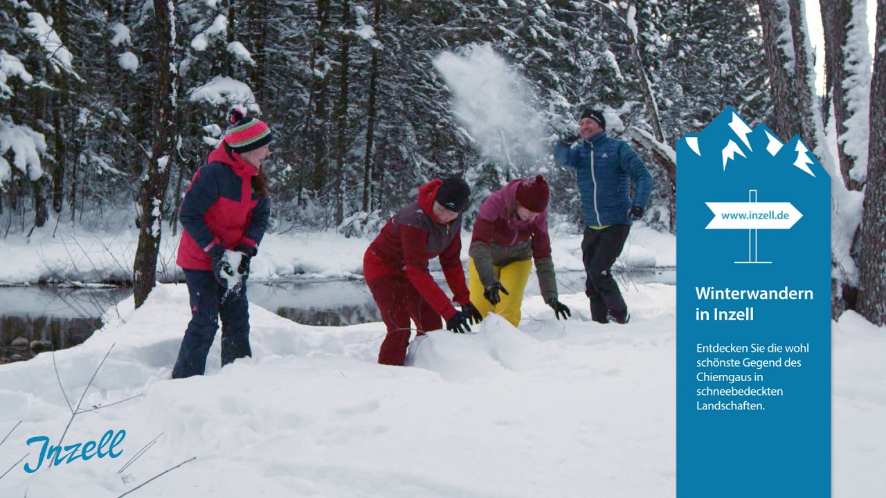 Winterwandern in Inzell - Jetzt Urlaub buchen! - YouTube