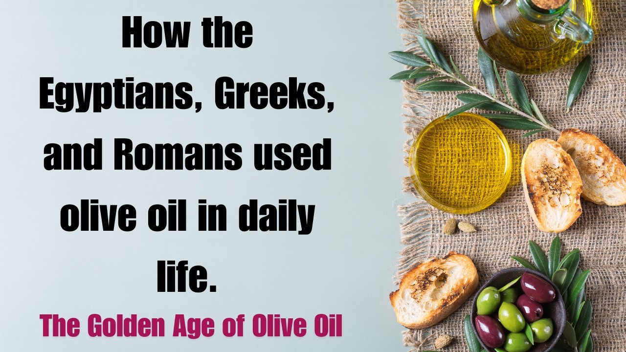 Uncover The Fascinating History of Olive Oil | Health Journey - YouTube