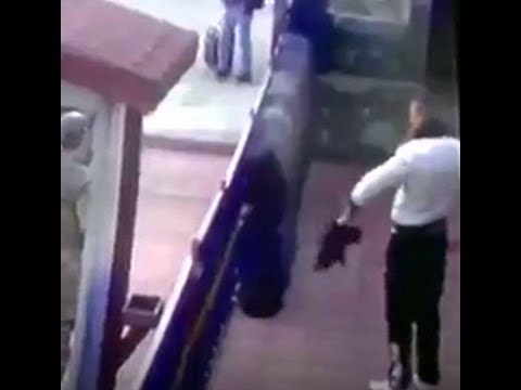 Erzincan Orduevi Önünde Kediye Akıl Almaz İşkence