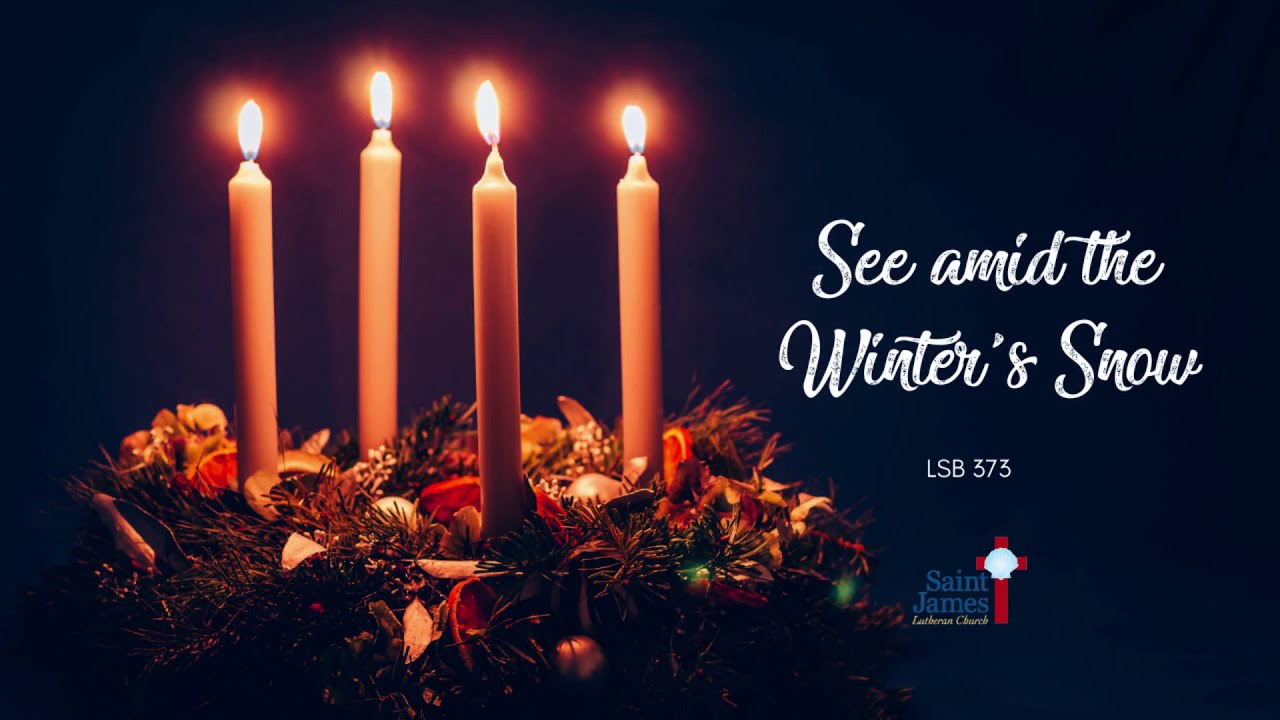 See Amid the Winter's Snow - Evening Prayer, December 22nd, 2020 - YouTube