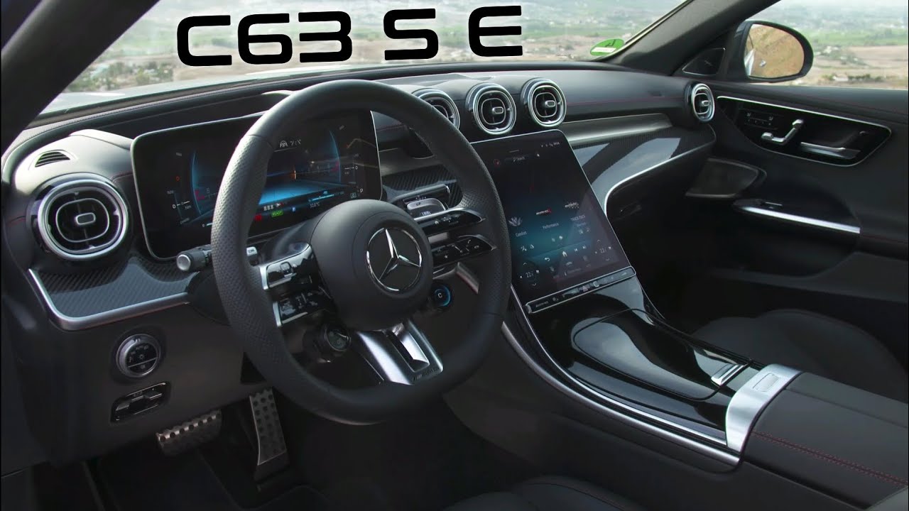 2023 C63 S AMG E PERFORMANCE Driving - YouTube