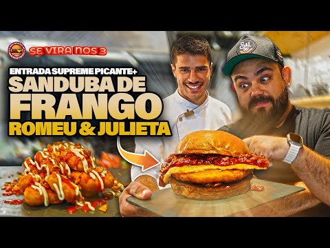 SANDUBA DE FRANGO COM QUEIJO CROCANTE, GOIABADA & BACON - SE VIRA NOS 3 COM JOÃO LUCAS DA SEARA