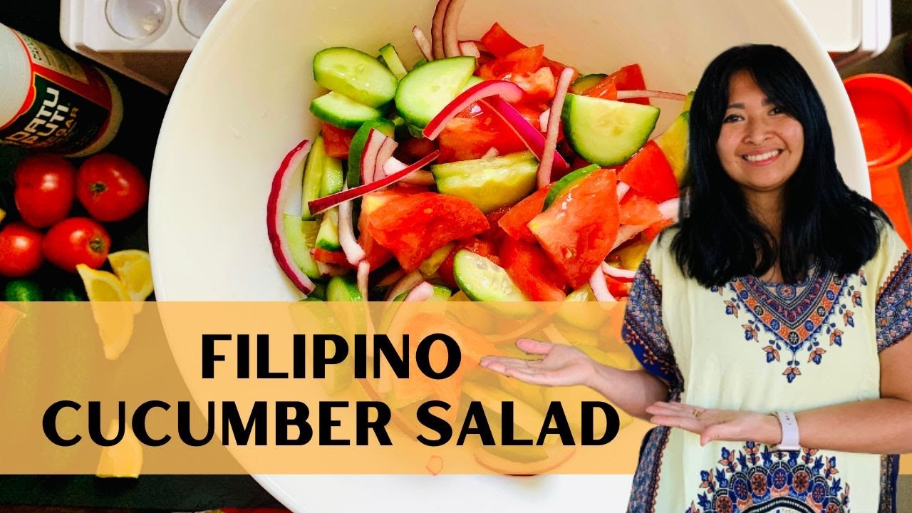 Filipino Cucumber Salad | Ensaladang Pipino | Filipino American History ...