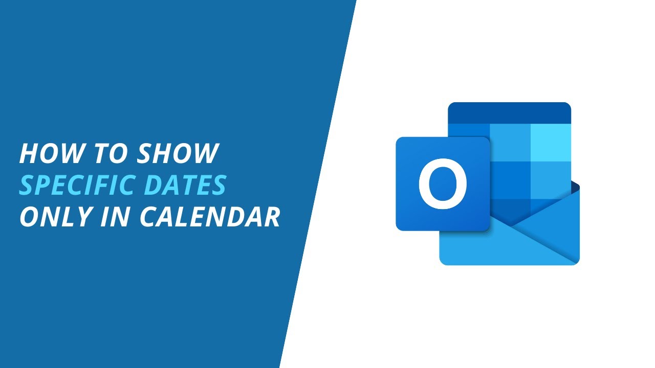 Outlook Calendar Date Navigator | See only SPECIFIC DATES | How to ...