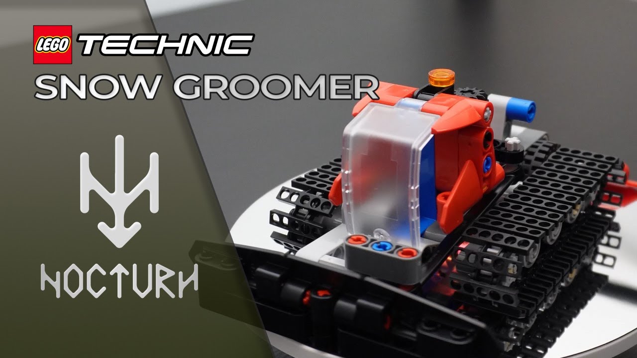 LEGO Technic Build | Snow Groomer | Item #42148 | 178 Pieces - YouTube