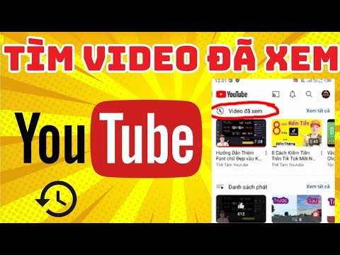 cách xem lại video đã xem trên youtube bằng lịch sử đã xem youtube ...
