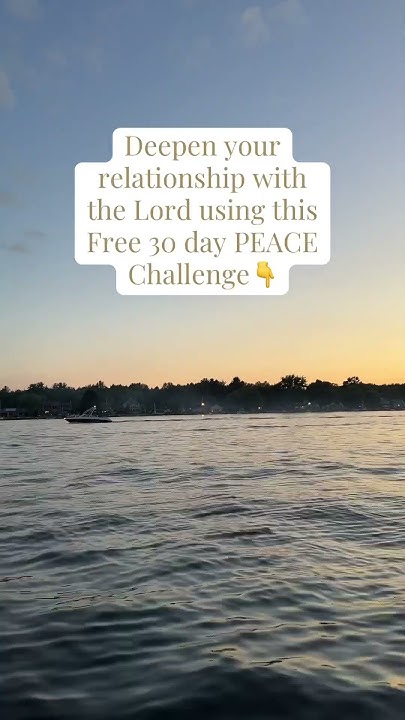 Free P.E.A.C.E. Challenge is ready for you! Find it in my bio #crowncoaching - YouTube