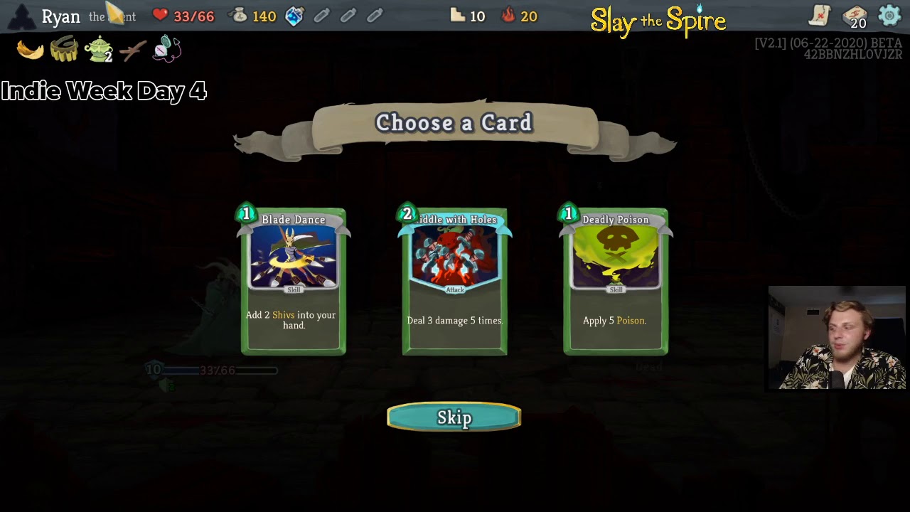 INSANE SACRED BARK Run | NC Sam plays Slay the Spire - YouTube