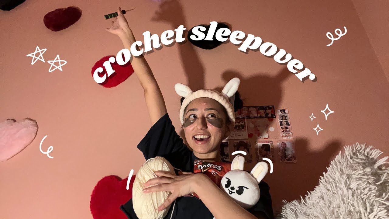 i stayed up all night crocheting.... - YouTube