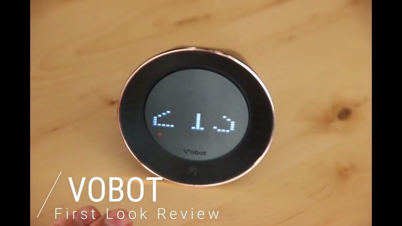 Vobot Alexa Enabled Smart Clock Review - First Look Review - YouTube