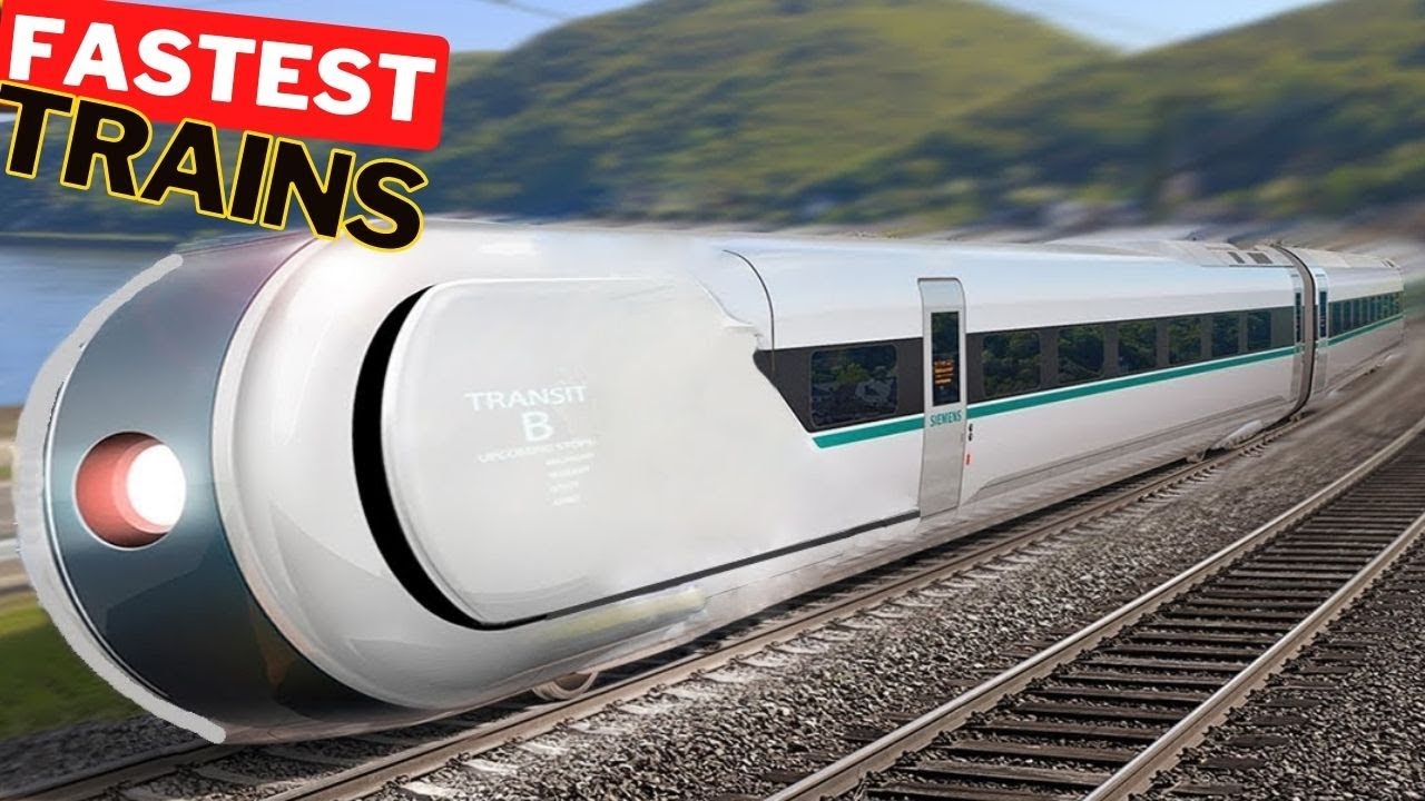 Fastest High Speed Trains in The World | Most Amazing Top 10 - YouTube