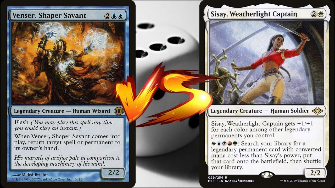 Venser VS Sisay - MTG EDH Duel Commander - YouTube