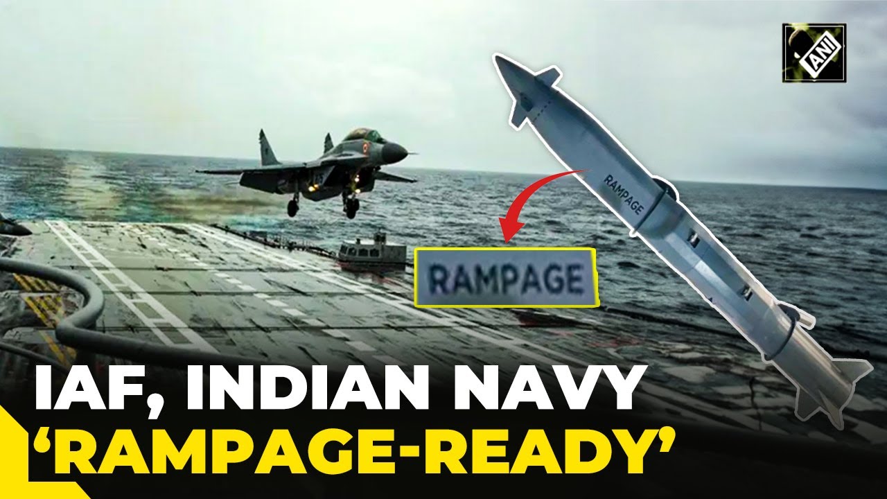 IAF, Indian Navy induct ‘Rampage’, missiles used by Israeli Air Force ...