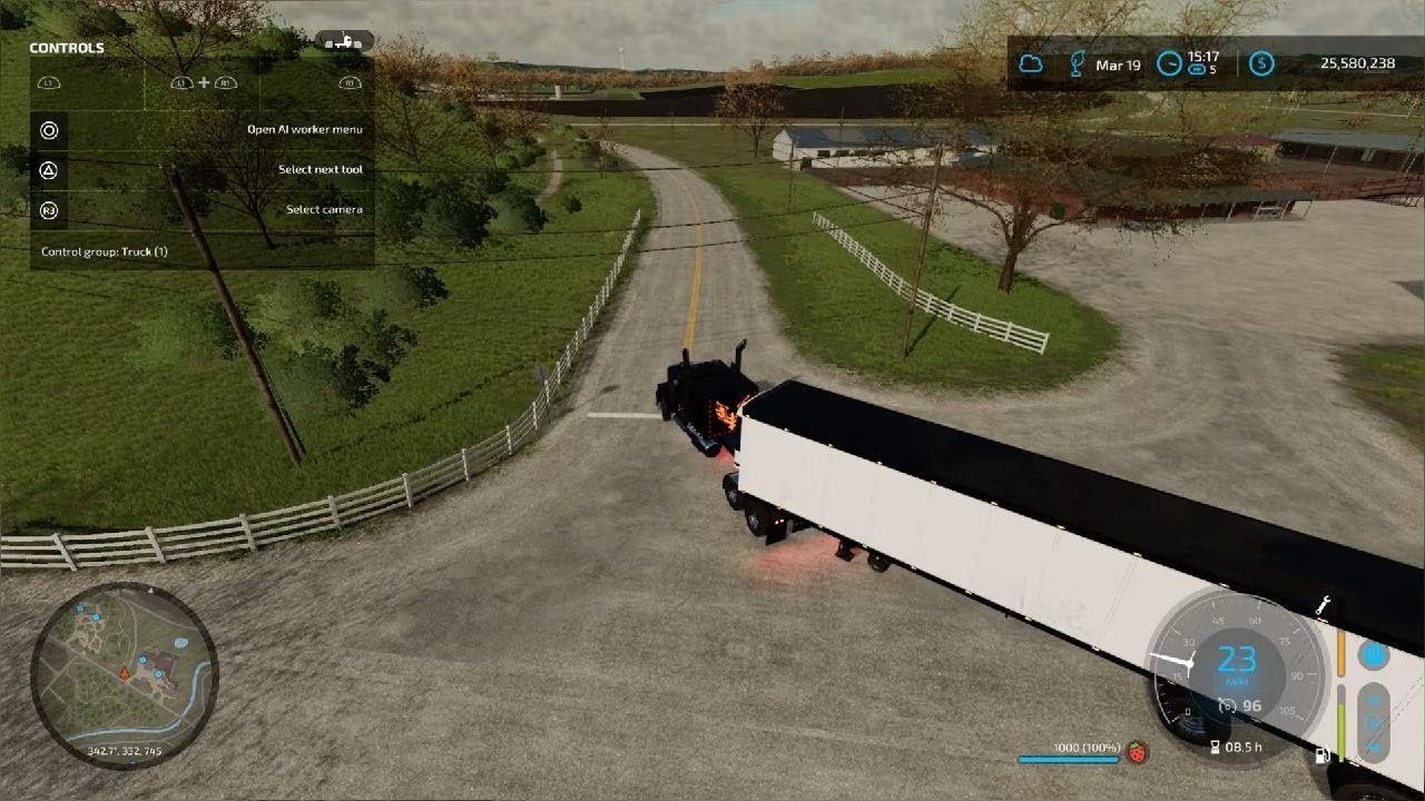 Farming Simulator 22 jake brake - YouTube