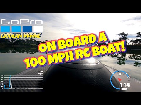 On board a 100 MPH Rc Boat! - YouTube