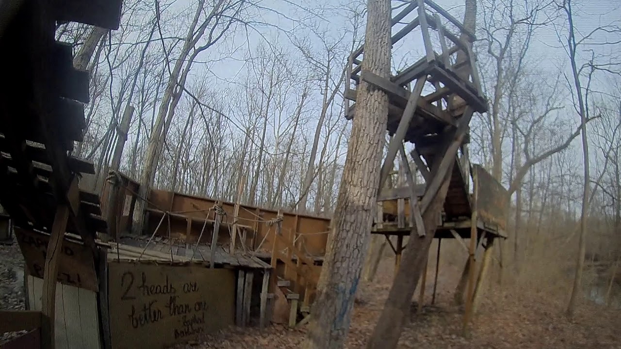 FLYWITHAFATGUY - Tour of EWOK VILLAGE at Hannons Camp America - YouTube