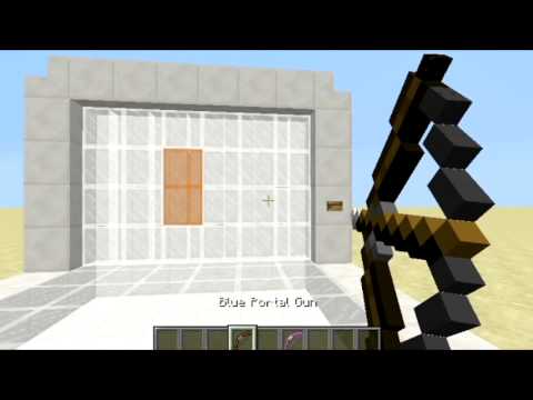 Two-Color Portal Gun in Vanilla 1.8 - YouTube